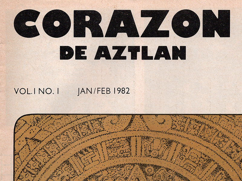 Corazon De Aztlan, #1, 1982 - LowriderFever.com